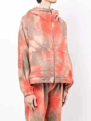 Emporio Armani Tie-dye Hooded Jacket