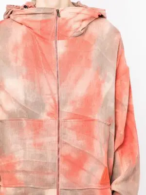 Emporio Armani Tie-dye Hooded Jacket