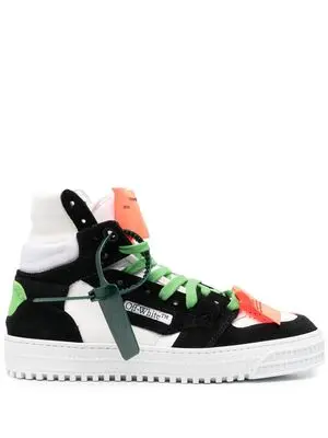 Off-white Patchwork Sneakers For Women