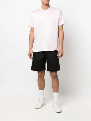 LOW BRAND Logo-embroidered T-shirt