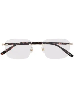 Montblanc Rimless Rectangular-frame Glasses