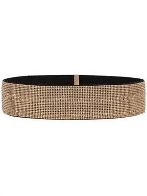 Dolce & Gabbana Crystal-embellishment Belt - Gold