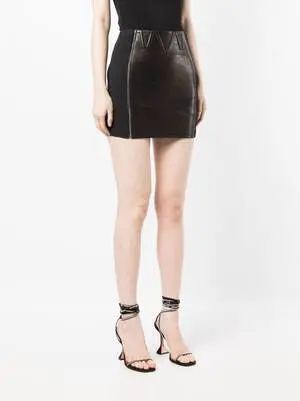 TOM FORD Panelled Mini Skirt - Black