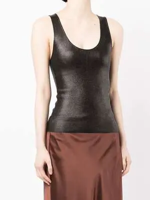TOM FORD Metallized Sleeveless Top