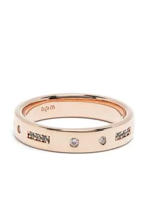 APM MONACO Morse Code Band Ring - Gold