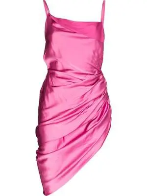 Jacquemus La Robe Saudade Asymmetrical Dress - Pink