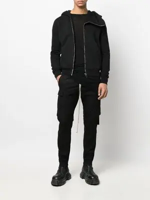 Rick Owens Mountain Asymmetric-zip Hoodie