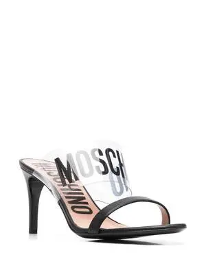 Moschino Strap Stiletto Heeled Sandals
