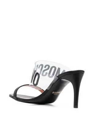 Moschino Strap Stiletto Heeled Sandals