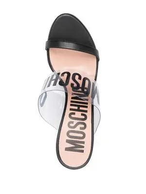 Moschino Strap Stiletto Heeled Sandals
