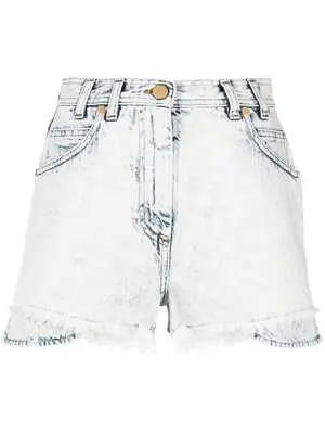 Balmain Distressed Shorts For Women