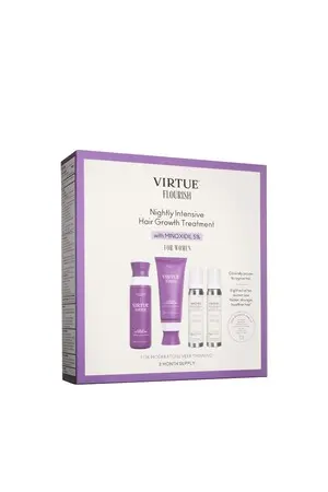 VIRTUE Flourish Nightly Intensive Hair Growth Treatment 3 Month Supply Aqua
