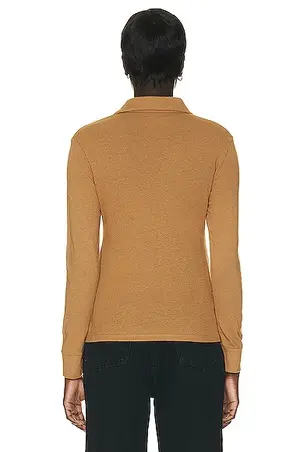 NILI LOTAN Liam Shirt In Brown