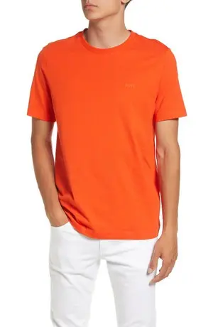 BOSS Thompson Solid T-shirt Bright Orange