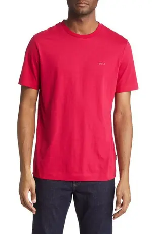 BOSS Thompson Solid T-shirt Bright Red