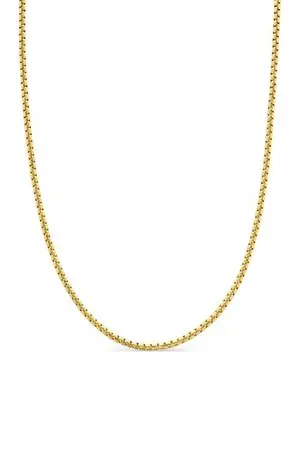 David Yurman Box Chain Necklace - Gold