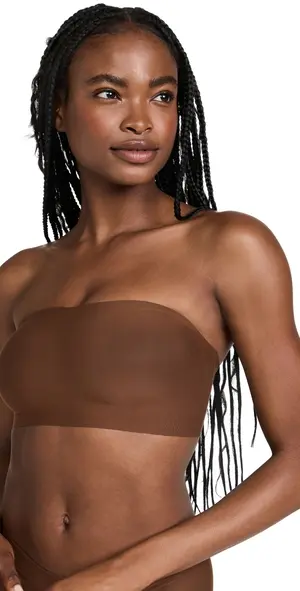 Commando Butter Soft Support Strapless Bralette Cinnamon