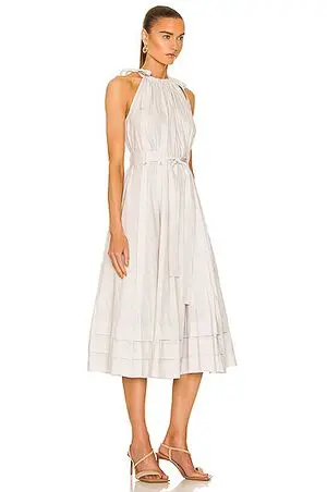 Ulla Johnson Joni Dress In Grey