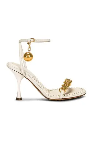 Bottega Veneta Dot Ankle Strap Sandals - String
