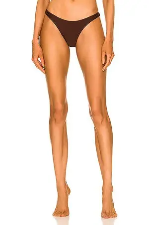 Matteau Nineties Brazilian Brief Bikini Bottom Carob