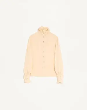 Valentino Garavani Georgette Blouse - Birch