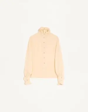 Valentino Garavani Georgette Blouse - Birch