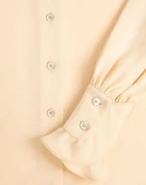 Valentino Garavani Georgette Blouse - Birch