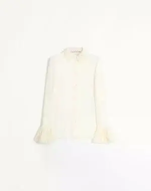 Valentino Garavani Georgette Blouse - Ivory