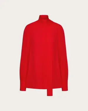 Valentino Garavani Georgette Blouse - Red