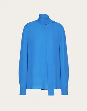 Valentino Garavani Valentino Georgette Blouse Serenity
