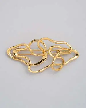 Alexis Bittar Twisted Large Barrette