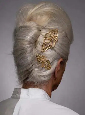 Alexis Bittar Twisted Large Barrette