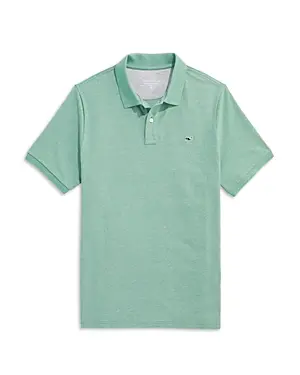 Vineyard Vines Edgartown Classic Fit Pique Polo Shirt Jolly Green