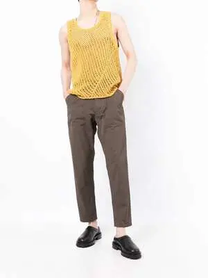 Nanushka High-rise Straight-leg Trousers