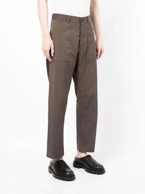 Nanushka High-rise Straight-leg Trousers