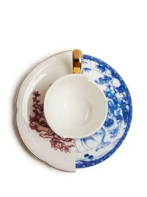 SELETTI Hybrid Eufemia Coffee Cup With Saucer