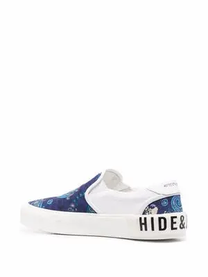 HIDE&JACK Fuji Printed Slip-on Sneakers