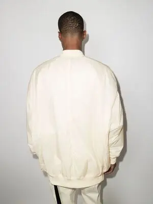 Rick Owens Embroidered Logo Bomber Jacket