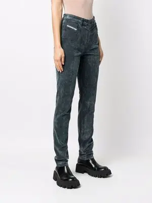 DIESEL® Stonewashed Five-pocket Jeans