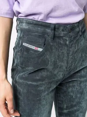 DIESEL® Stonewashed Five-pocket Jeans