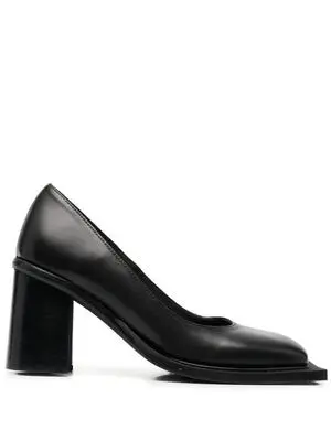 NINAMOUNAH Howl Leather Pumps