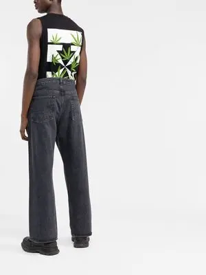 Off-White Logo Sleeveless T-shirt