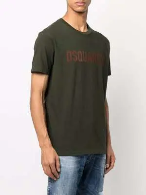 Dsquared2 Logo-print Short-sleeve T-shirt - Green