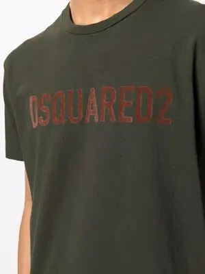 Dsquared2 Logo-print Short-sleeve T-shirt - Green