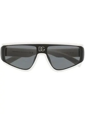 Dolce & Gabbana Geometric Sunglasses - White