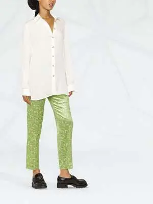 FERRAGAMO Pleat-detail Long-sleeve Shirt