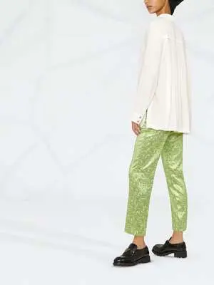 FERRAGAMO Pleat-detail Long-sleeve Shirt