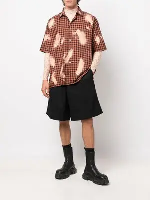 Raf Simons Mid-rise Drop-crotch Shorts
