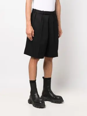 Raf Simons Mid-rise Drop-crotch Shorts
