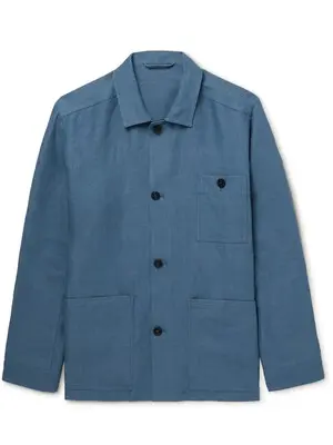 Anderson & Sheppard Linen Overshirt